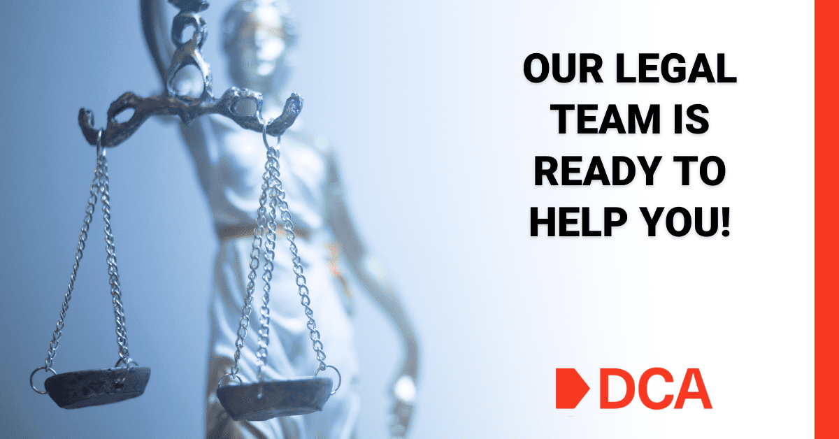 Our legal team is ready to help you - DCA - Debt Control Agency
